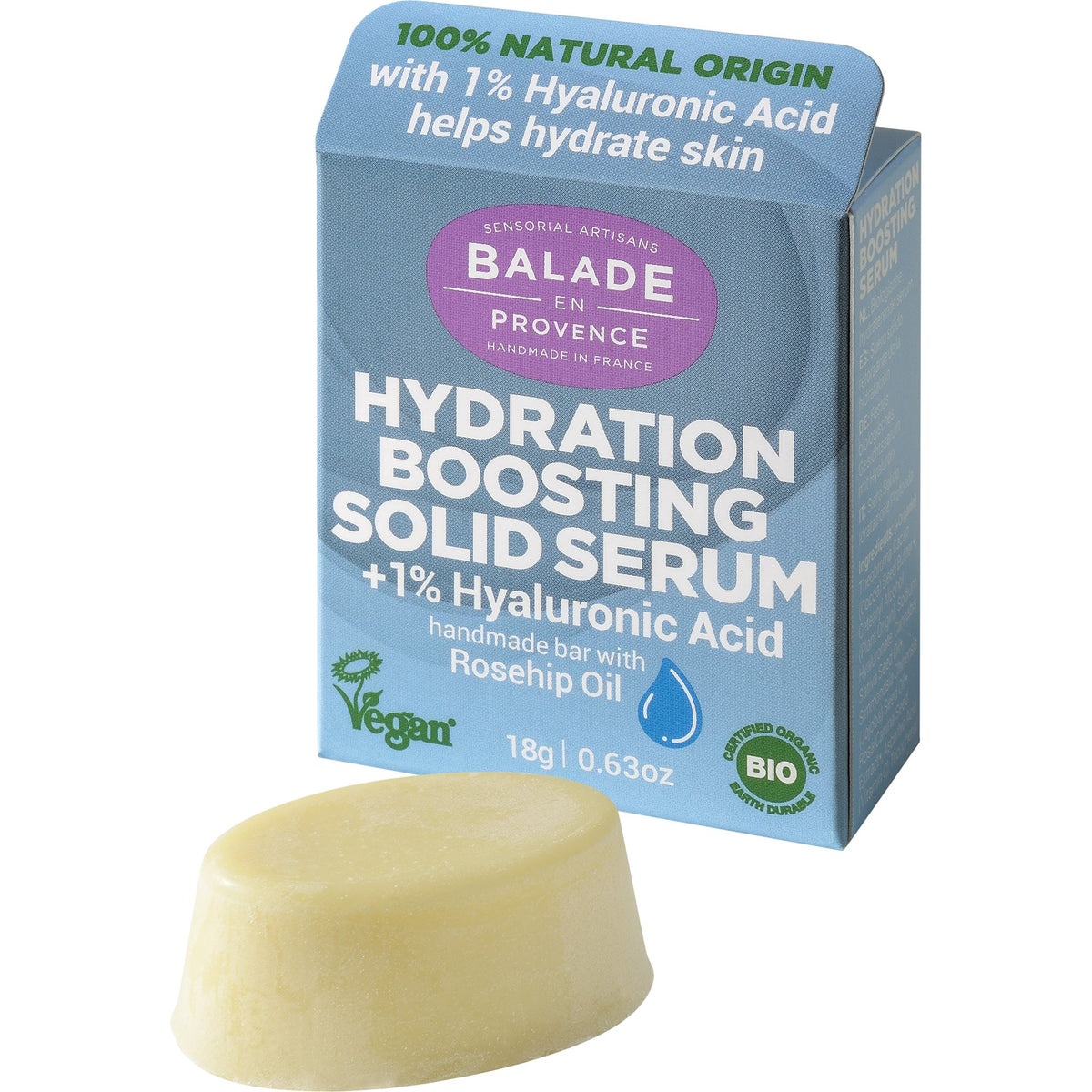 Buy BALADE EN PROVENCE Solid Serum | Hydration Boosting | MyPure – mypure.co.uk