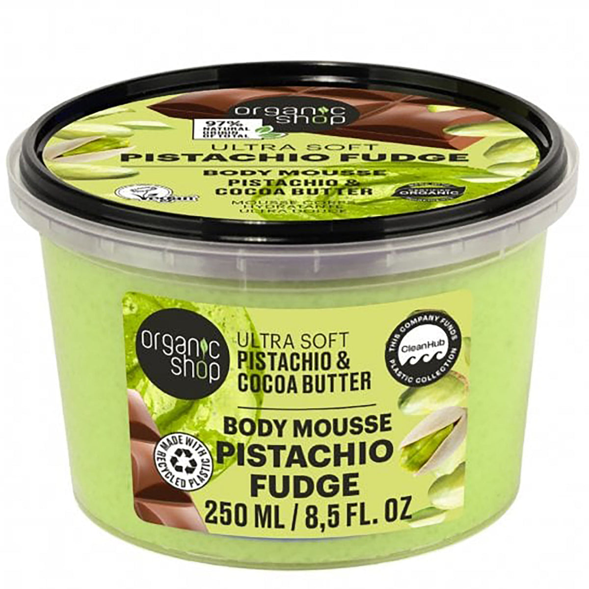 Buy Organic Shop Mousse Ultra Smooth Pistachio Fudge | MyPure – mypure ...