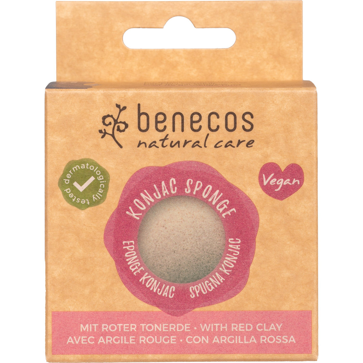 Buy Benecos Konjac Sponge | Black Bamboo for Oily Skin | MyPure ...