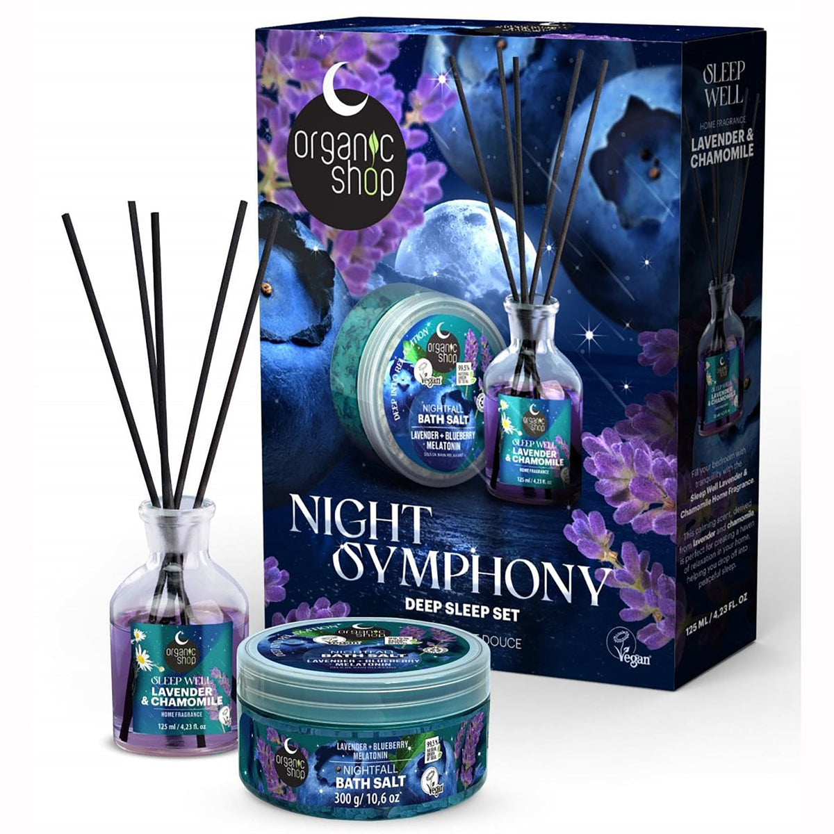 Buy Organic Shop Night Symphony Deep Sleep Gift Set at mypure.co.uk