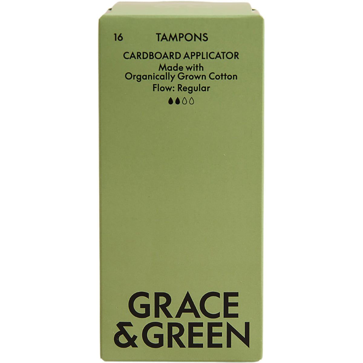 Buy Grace & Green Organic Cotton Applicator Tampons | Regular | MyPure ...