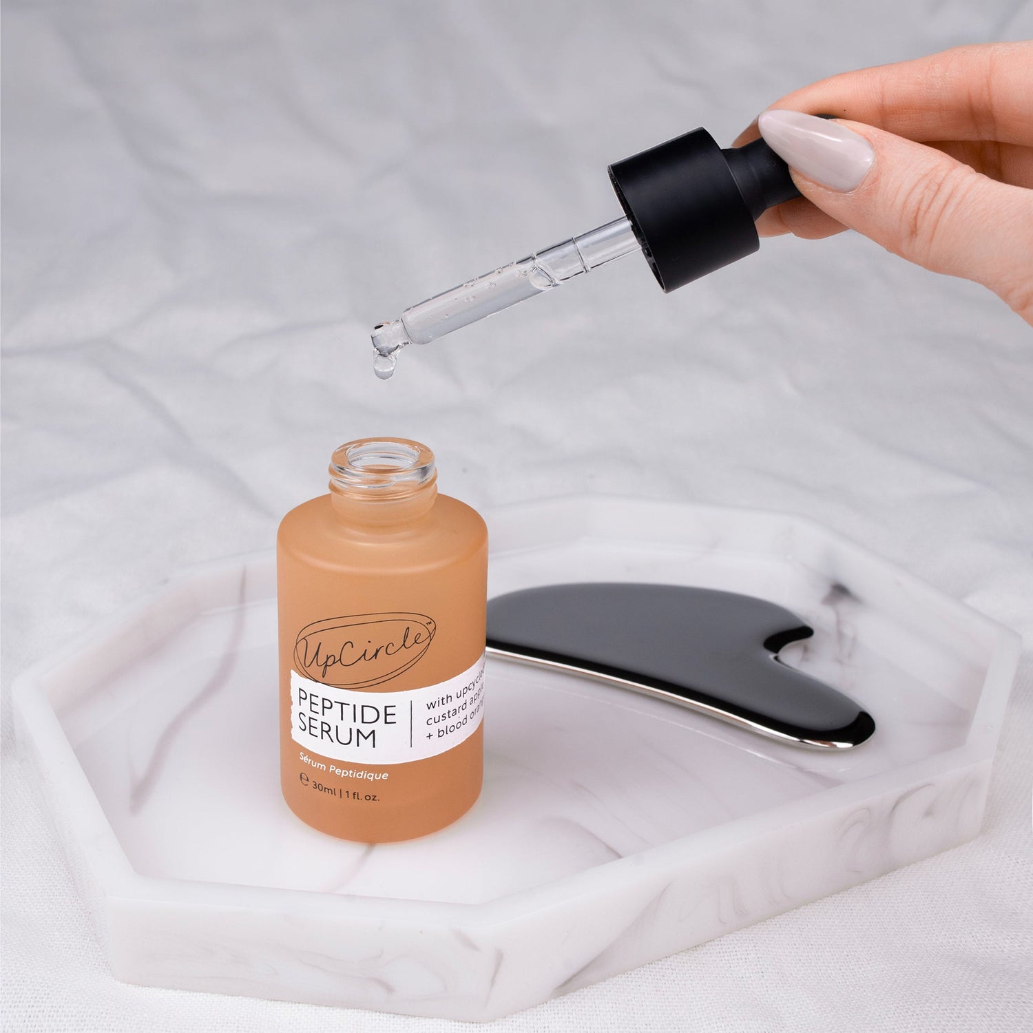 Buy UpCircle Peptide Serum | Custard Apple & Blood Orange | MyPure – mypure.co.uk