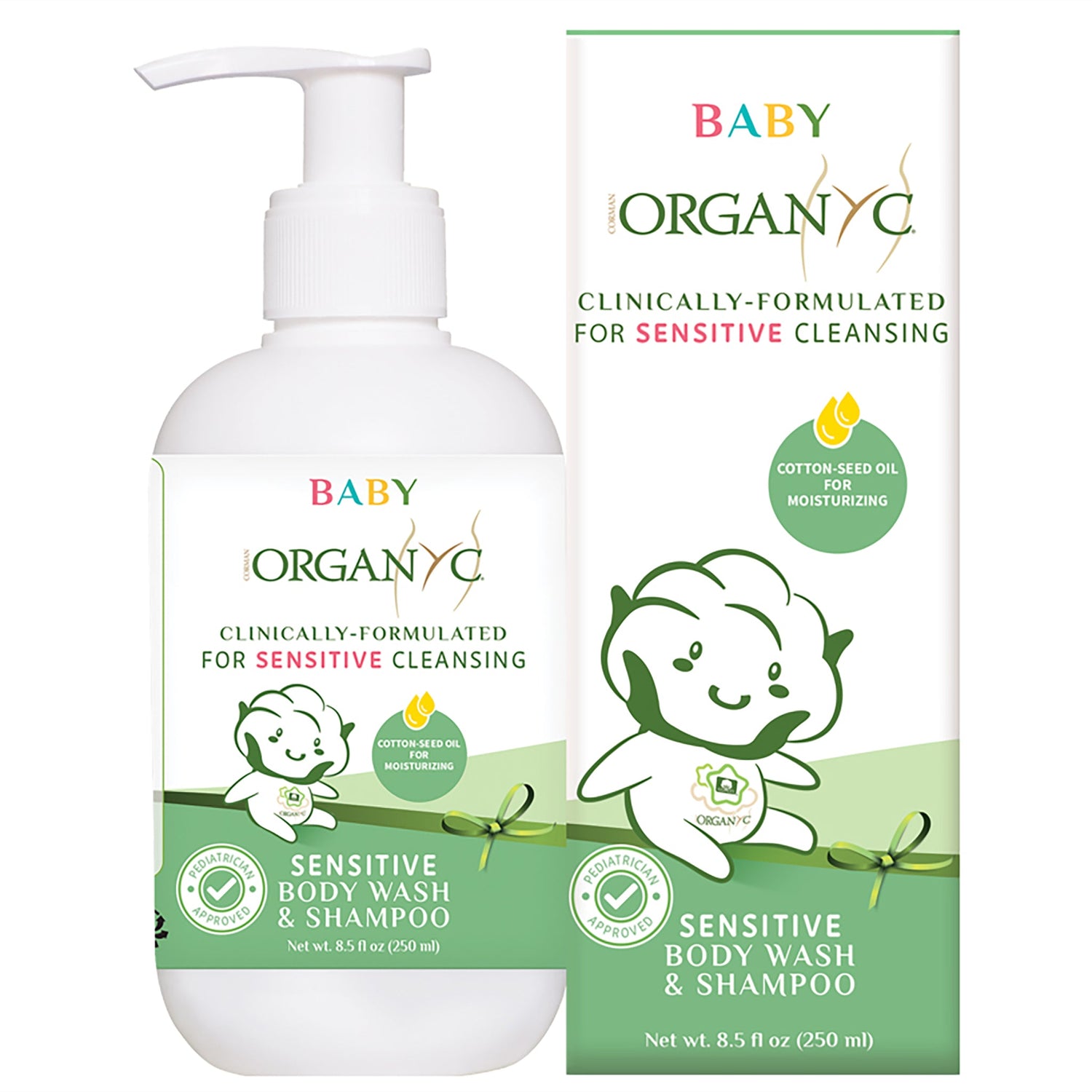 Buy Organyc Sensitive Body Wash & Shampoo | MyPure – mypure.co.uk