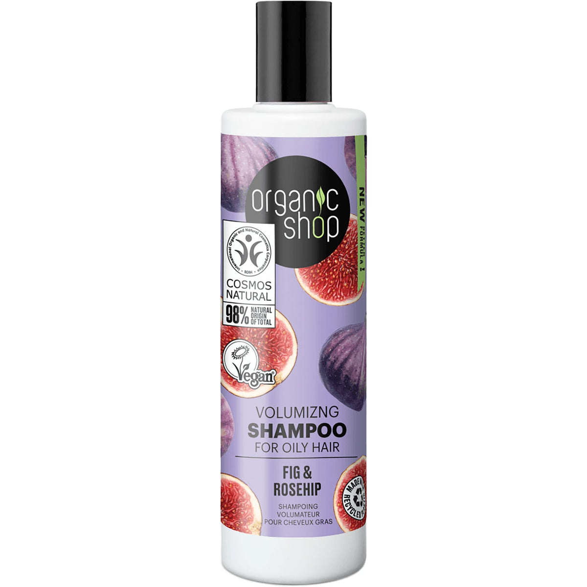 Buy Organic Shop Fig & Rosehip Volumising Shampoo | MyPure – mypure.co.uk