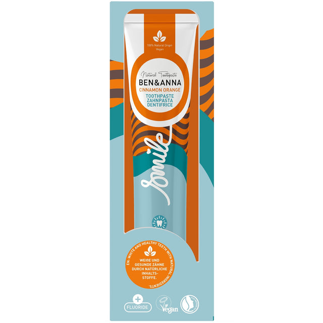 Buy Ben & Anna Toothpaste Tubes - Cinnamon Orange Toothpaste | MyPure ...
